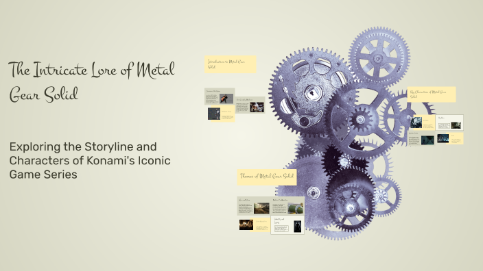 The Intricate Lore of Metal Gear Solid by Landen Fout on Prezi
