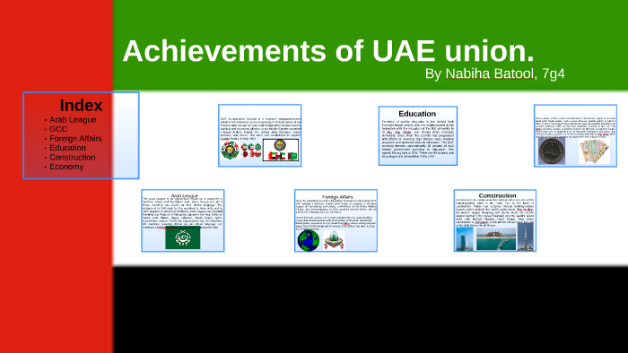 Achievements of UAE union. by TheAwesomest Person on Prezi