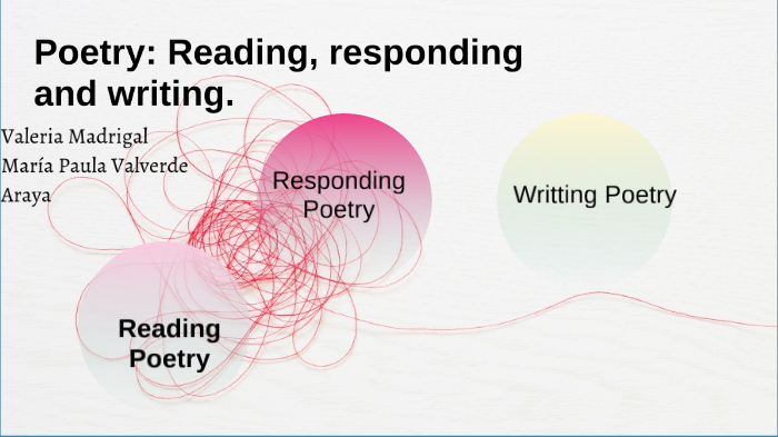 Poetry: Reading, responding and writing by Paula Valverde on Prezi