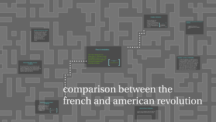 comparison between the french and american revolution by owen rader on ...