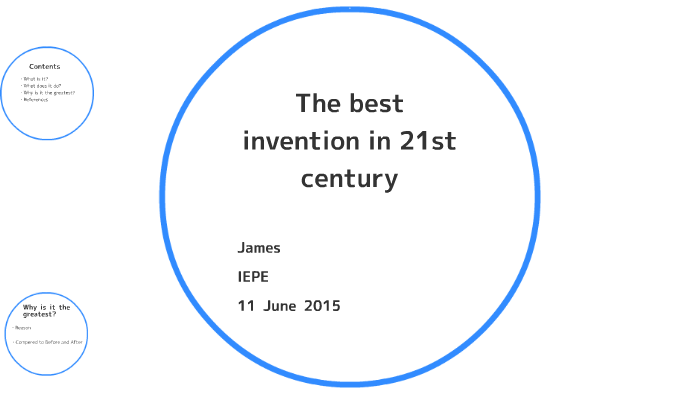 The best invention in 21st century by Kenta Kasama on Prezi
