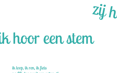 Spelling ik-vorm + t by Richelle Vink