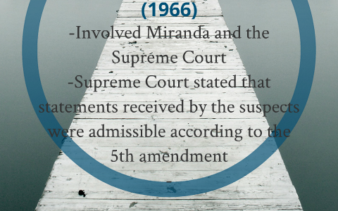 Miranda vs. Arizona (1966) by Trae Hill on Prezi