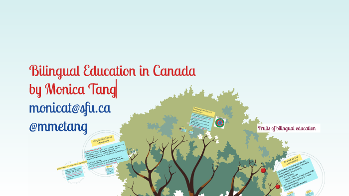 Bilingual Education in Canada by Monica Tang on Prezi