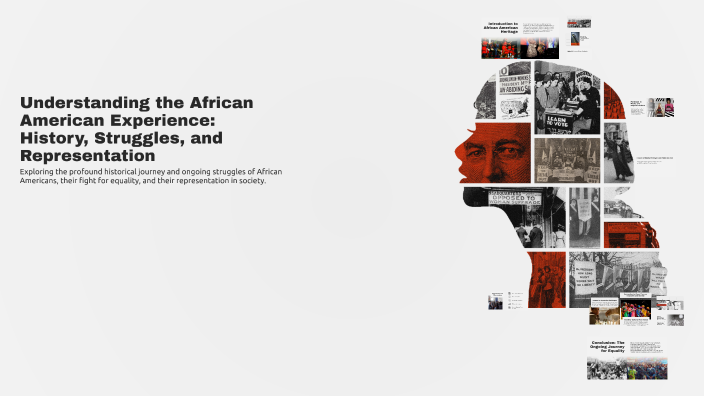 Understanding the African American Experience: History, Struggles, and ...