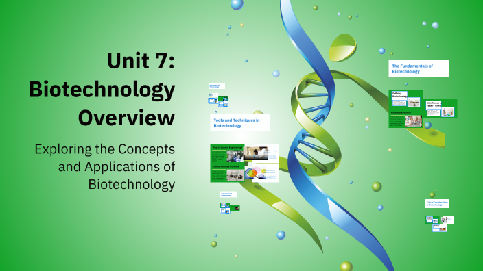 Unit 7: Biotechnology Overview by Nate Miller on Prezi