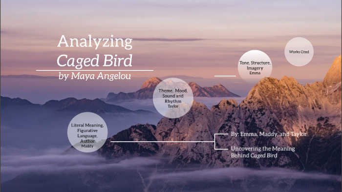 Analyzing Caged Bird by on Prezi