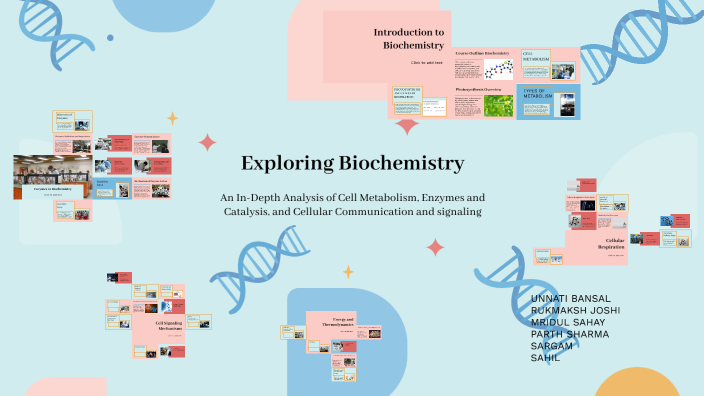 Exploring Biochemistry: Enzymes and Cell Signaling by Unnati Bansal on Prezi