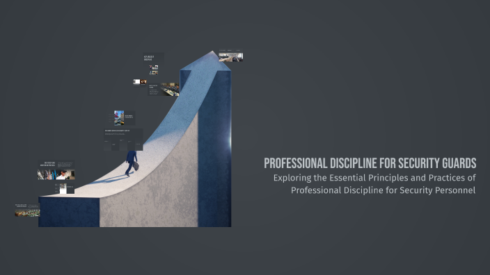 Professional Discipline for Security Guards by Charles Philip Maranan ...