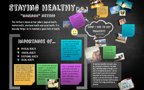 Staying Healthy Project by Mariana Silva on Prezi