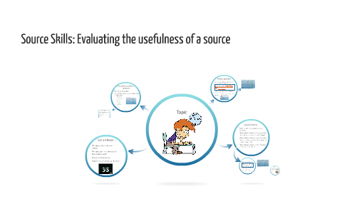 Source Skills: Evaluating the usefulness of a source by Alec Jessop on ...