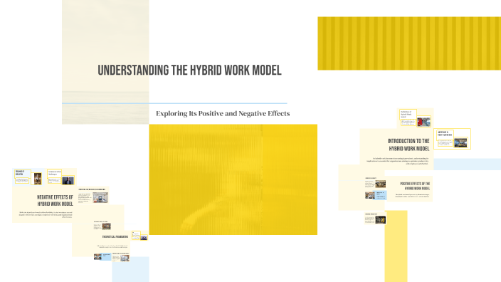Understanding the Hybrid Work Model by Dayne Derbyshire on Prezi