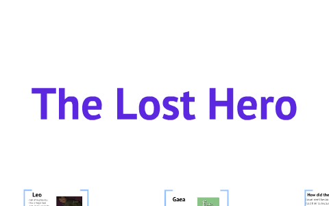 The Lost Hero - Book Report by esha maheshwari on Prezi