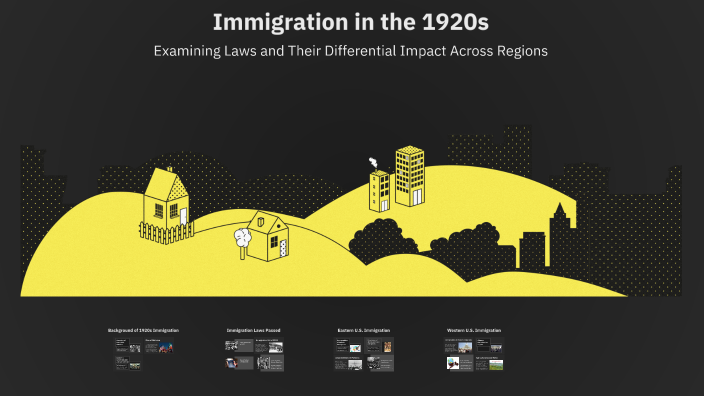Immigration in the 1920s by Joshua McIsaac on Prezi