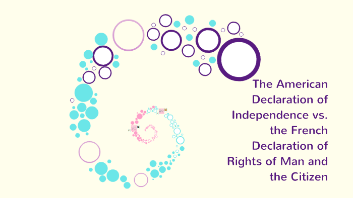 The American Declaration of Independence vs. the French Decl by ...