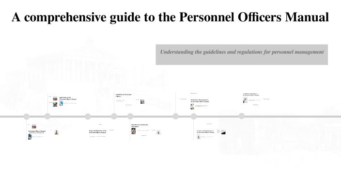 A comprehensive guide to the Personnel Officers Manual by ria jaleco on ...