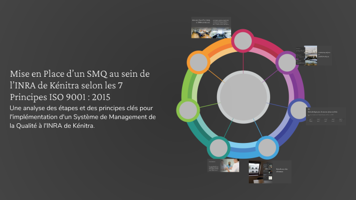 Mise en Place d’un SMQ au sein de l’INRA de Kénitra selon les 7 Principes ISO 9001 : 2015 by ...