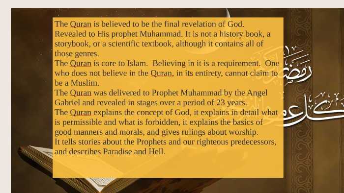 QURAN by ada ceremida on Prezi