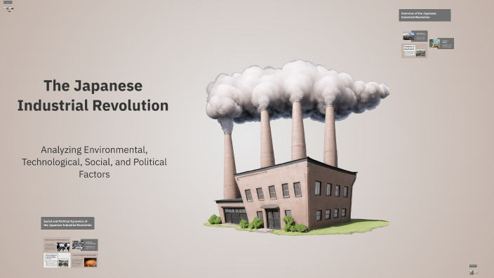 The Japanese Industrial Revolution: A Thematic Exploration by raef abu ...
