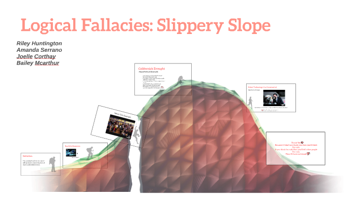 Logical Fallacies: Slippery Slope by Bailey McArthur on Prezi