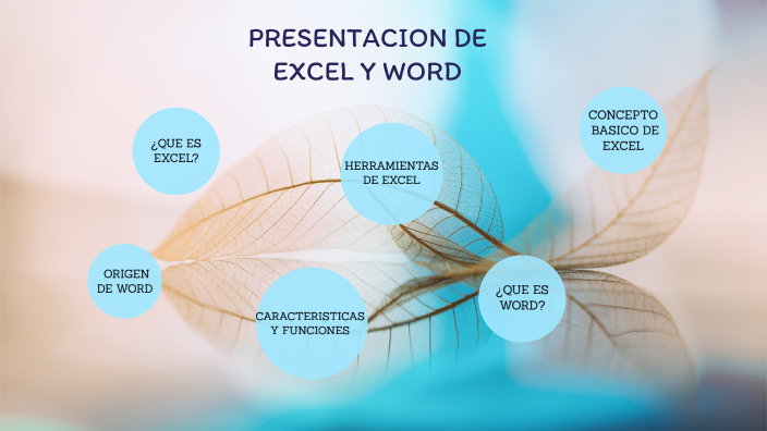 PRESENTACION DE EXCEL Y WORD by ANGELA GABRIELA REASCOS BENITEZ on Prezi