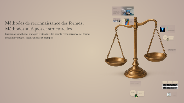 Méthodes de reconnaissance des formes : Méthodes statiques et ...