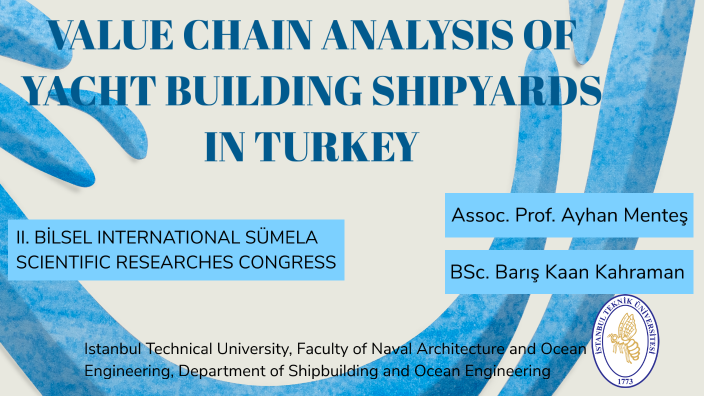 VALUE CHAIN ANALYSIS OF A YACHT BUILDING SHIPYARD by Baris kaan ...