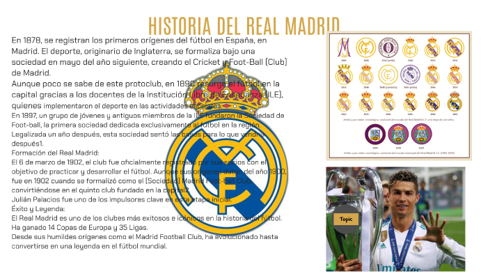 historia del real madrid by juan sebastian saenz quintero on Prezi