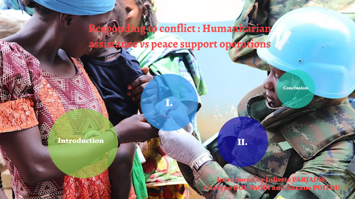 Responding to conflict : Humanitarian assistance vs peace support ...