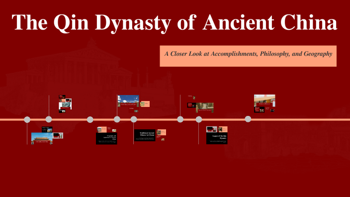 The Qin Dynasty of Ancient China by Haydee Candelaria Colon on Prezi