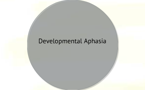 Developmental Aphasia by Rebekah Garner on Prezi