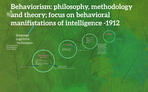 Behaviorism: philosophy, methodology and theory by Brian Robinson on Prezi