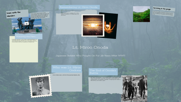 Japanese Soldier in the Woods by Christopher Rash on Prezi