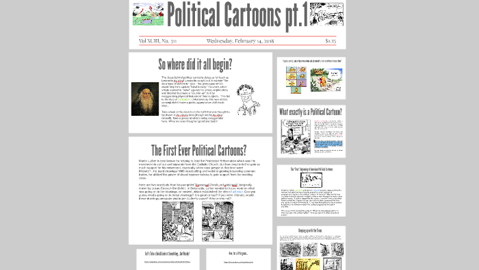 Political Cartoon Presentation Pt. 1 by on Prezi