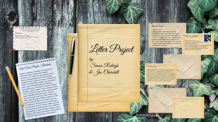 The Color Purple Letter Activity by Juliette Churchill on Prezi