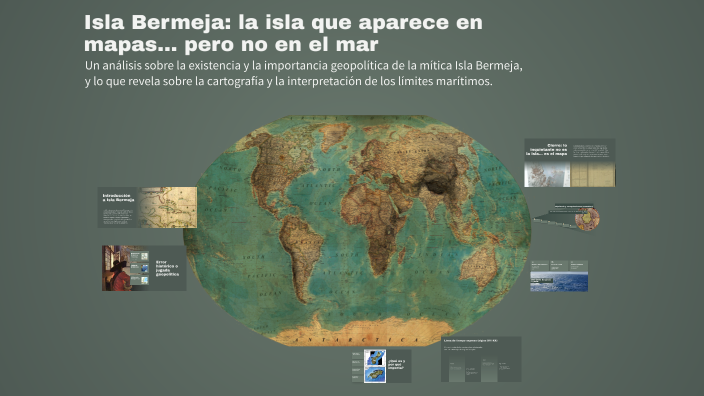 Isla Bermeja: la isla que aparece en mapas... pero no en el mar by ...