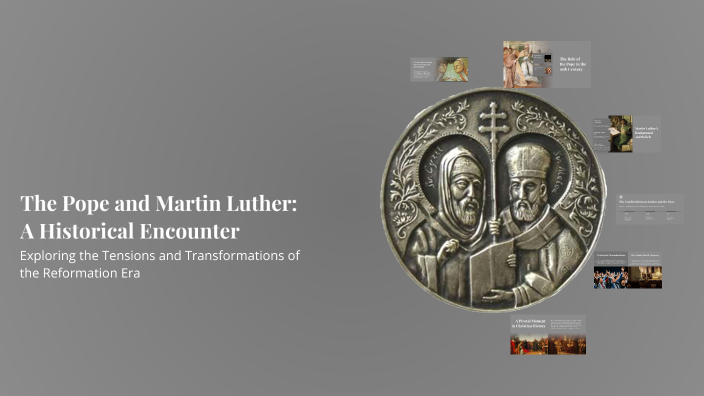 The Pope and Martin Luther: A Historical Encounter by Franck Emmanuel ...
