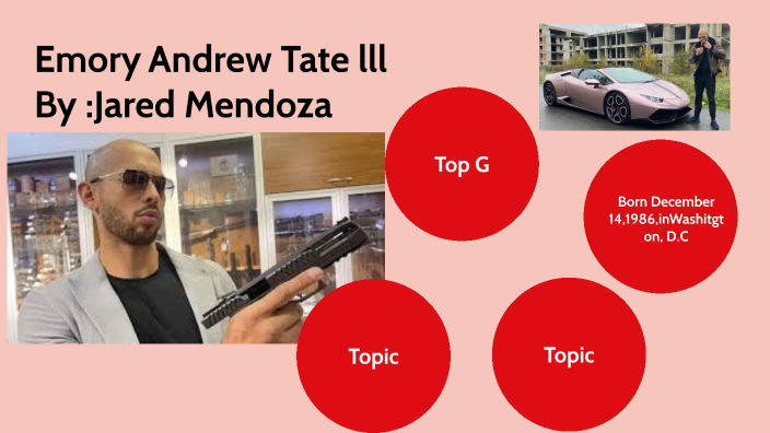 Emory Andrew Tate lll by Jared Mendoza on Prezi