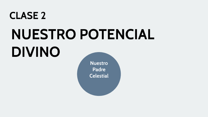 NUESTRO POTENCIAL DIVINO by Adalid Jose Contreras Gallegos on Prezi