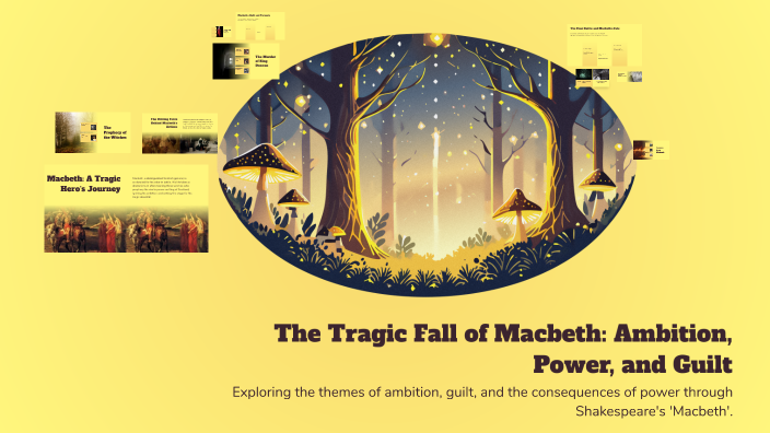 The Tragic Fall of Macbeth: Ambition, Power, and Guilt by martina ...