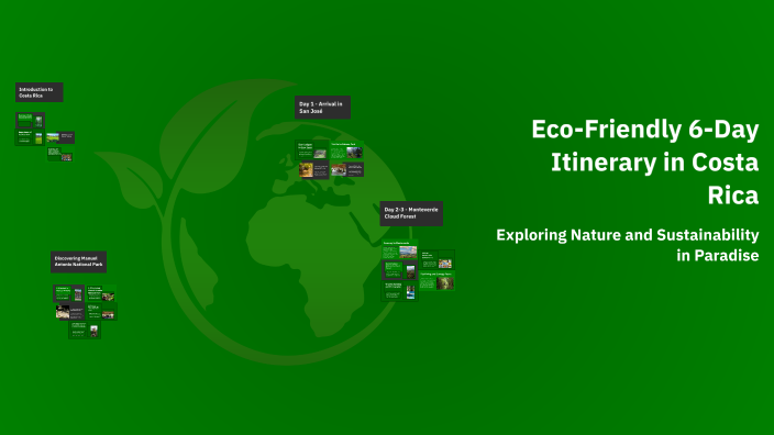 Eco-Friendly 6-Day Itinerary in Costa Rica by luca andreozzi on Prezi