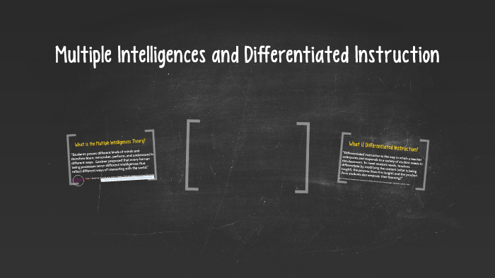 Multiple Intelligences and Differentiated Instruction by Terri Cuttell ...