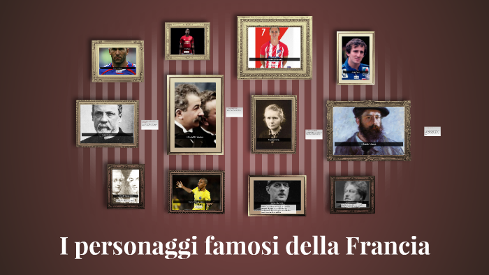 I personaggi famosi della Francia by Lorenzo Bishay on Prezi