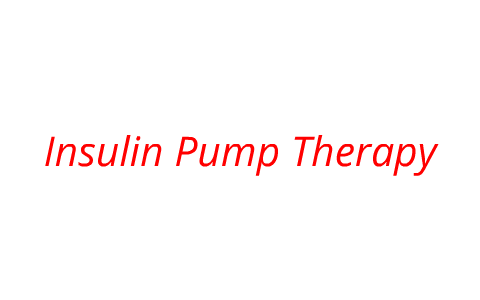 Capstone Project: Insulin Pump Therapy by Kent Hagg
