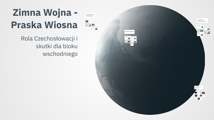 Zimna Wojna - Praska Wiosna by Sierafima Isaieva on Prezi