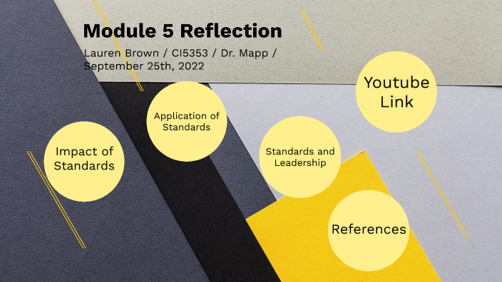 CI5353 Module 5 Presentation by Lauren Brown