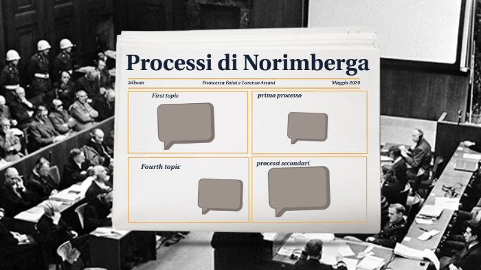 processi di norimberga by Faini Francesca on Prezi