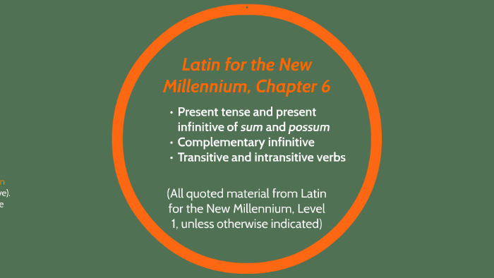 Latin for the New Millennium, Chapter 6 by Alexandra Durham on Prezi
