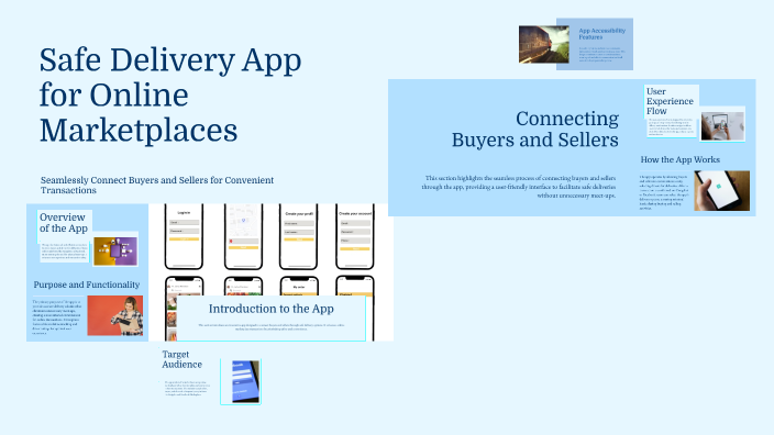Safe Delivery App for Online Marketplaces by Samuel Davenport on Prezi