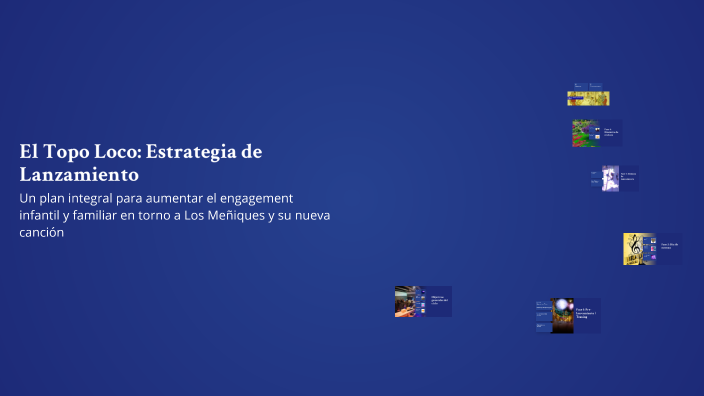 El Topo Loco: Estrategia de Lanzamiento by Francisco Lobaco on Prezi